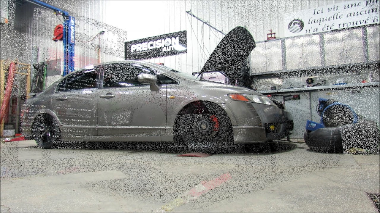 Precision Auto Canada Civic FA5 K20z3 dyno tuning 2017 - YouTube