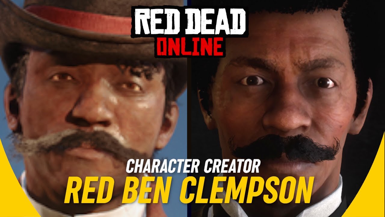 RED BEN CLEMPSON: Character Creator (Legendary Bounty) RDR2 - YouTube