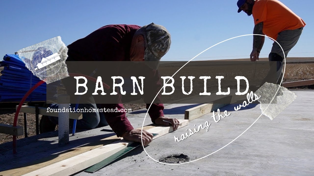 Barn Wall Raising! - YouTube