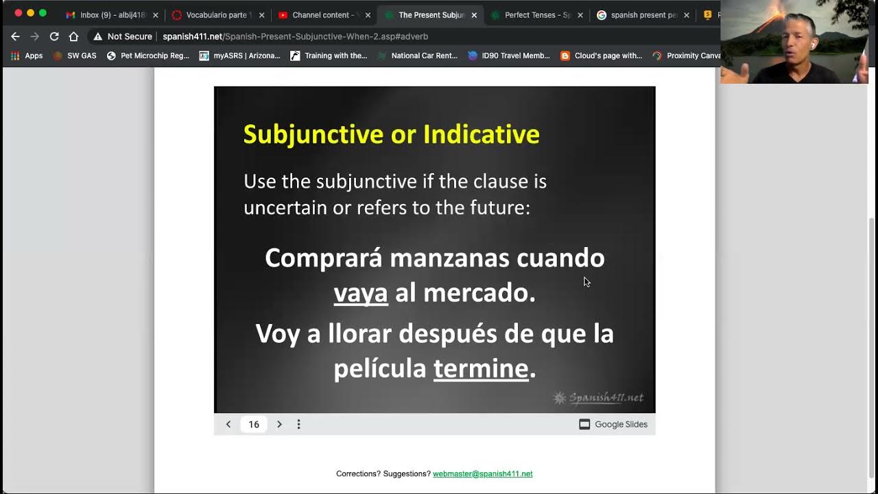 Module 14 subjunctive adverb clauses - YouTube