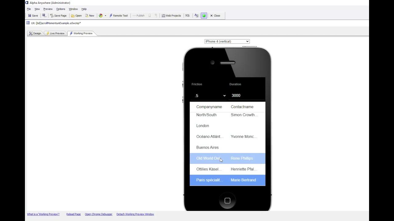 Momentum Scrolling - YouTube