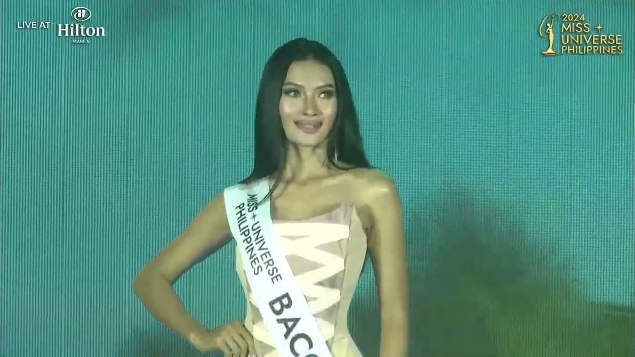 BACOLOD - Yvonne Catamco | Miss Universe Philippines 2024 | Press Presentation - YouTube