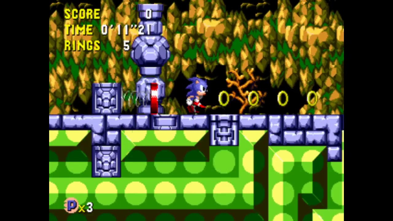 Sonic CD - Tidal Tempest 1 Past: 20"83 (Speed Run) - YouTube