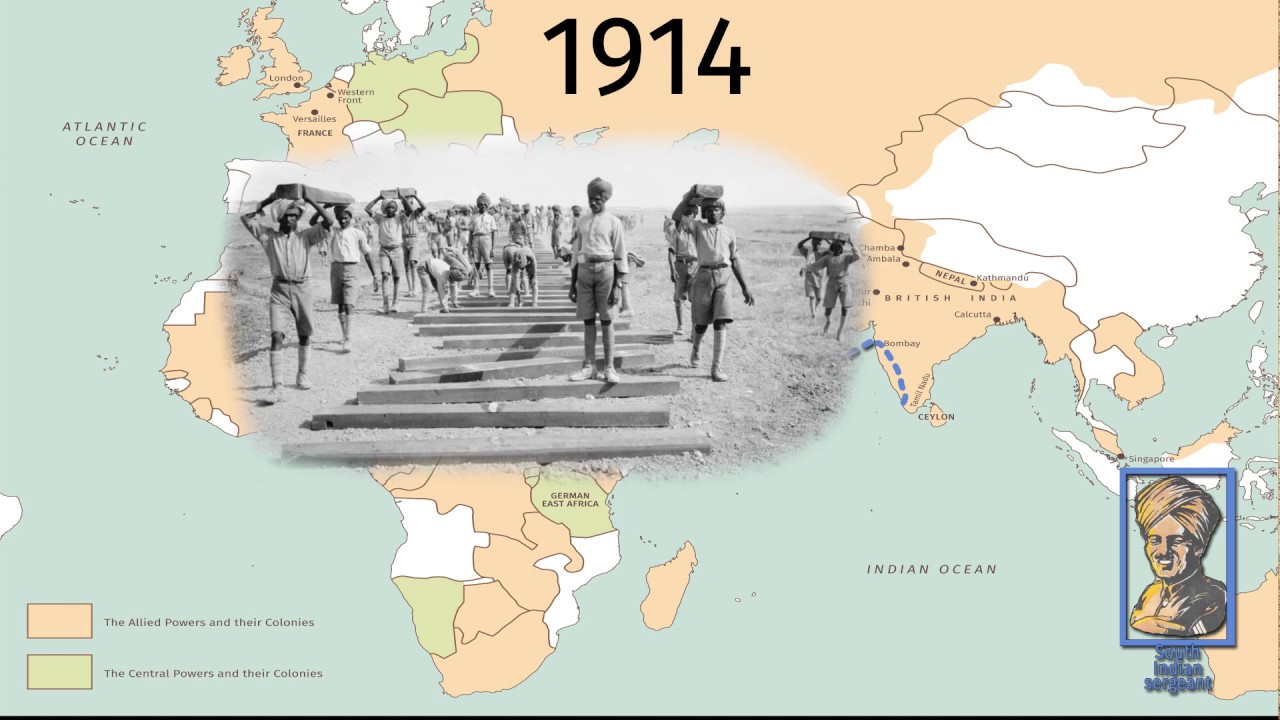 South Asian Journeys in the First World War - YouTube