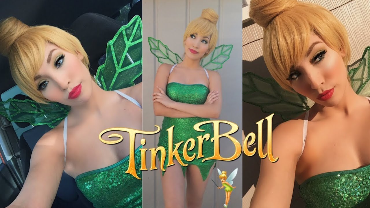 Disney Tinkerbell Inspired Makeup Tutorial | Cosplay - YouTube