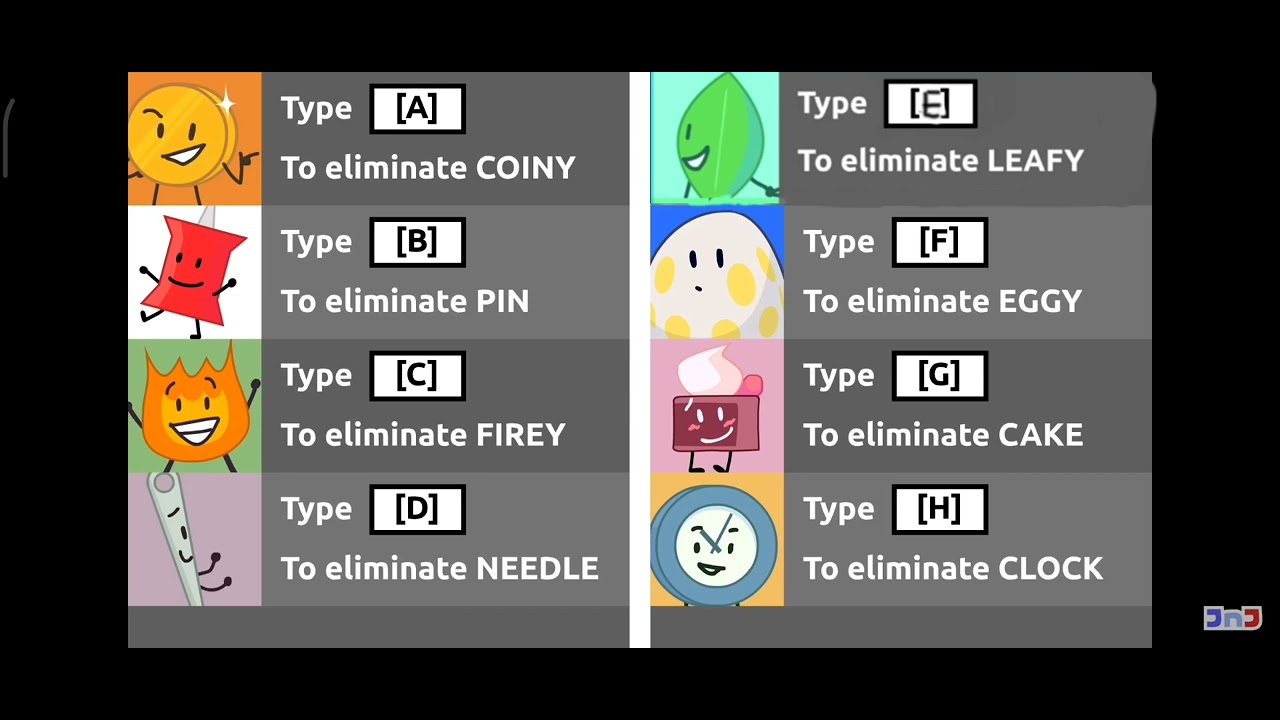 BFB 12, BUT TEAM THE LOSERS ELIMINATED. (Yes, I know it sounds very ...