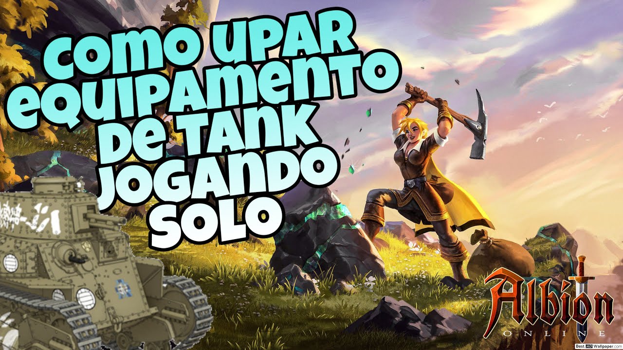 Albion Online - Como upar seu equipamento de Tank jogando solo? - YouTube