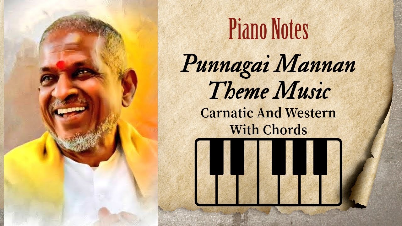Punnagai Mannan Theme🫰 | Piano Notes😍 | Isai Petti 3.0 - YouTube
