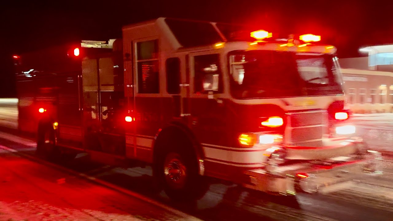 Jackson Fire Department Engine 1260 Responding X2 - YouTube
