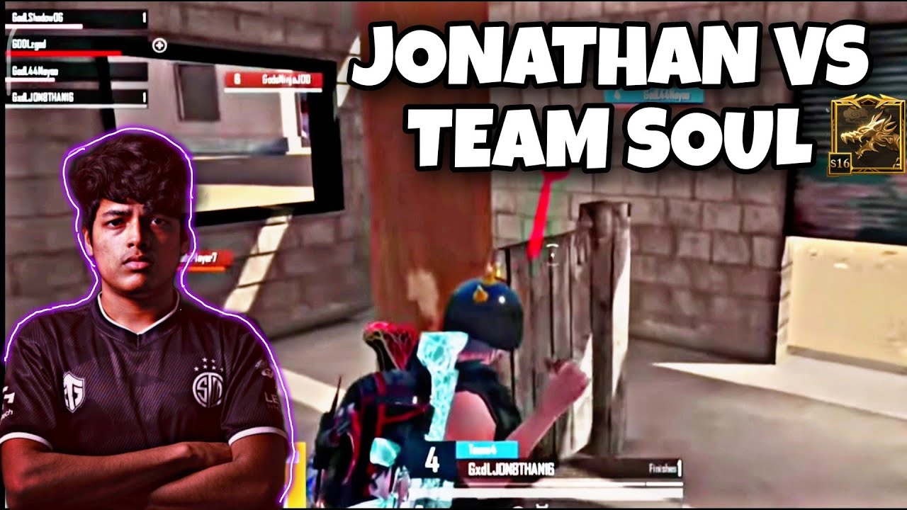 jonathan team godlike vs team soul 🔥⚡• some raw clips - YouTube