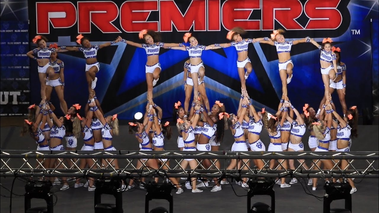 Cheer Athletics Pumas Blue Debut 2024 - YouTube