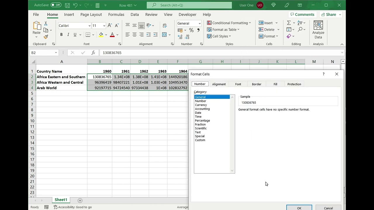 How To Get Rid Of Scientific Notation In Excel YouTube How To Get Rid Of Scientific Notation In Excel YouTube