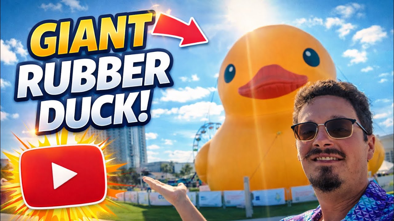 What the DUCK?! World’s Largest Duck in Clearwater! - YouTube