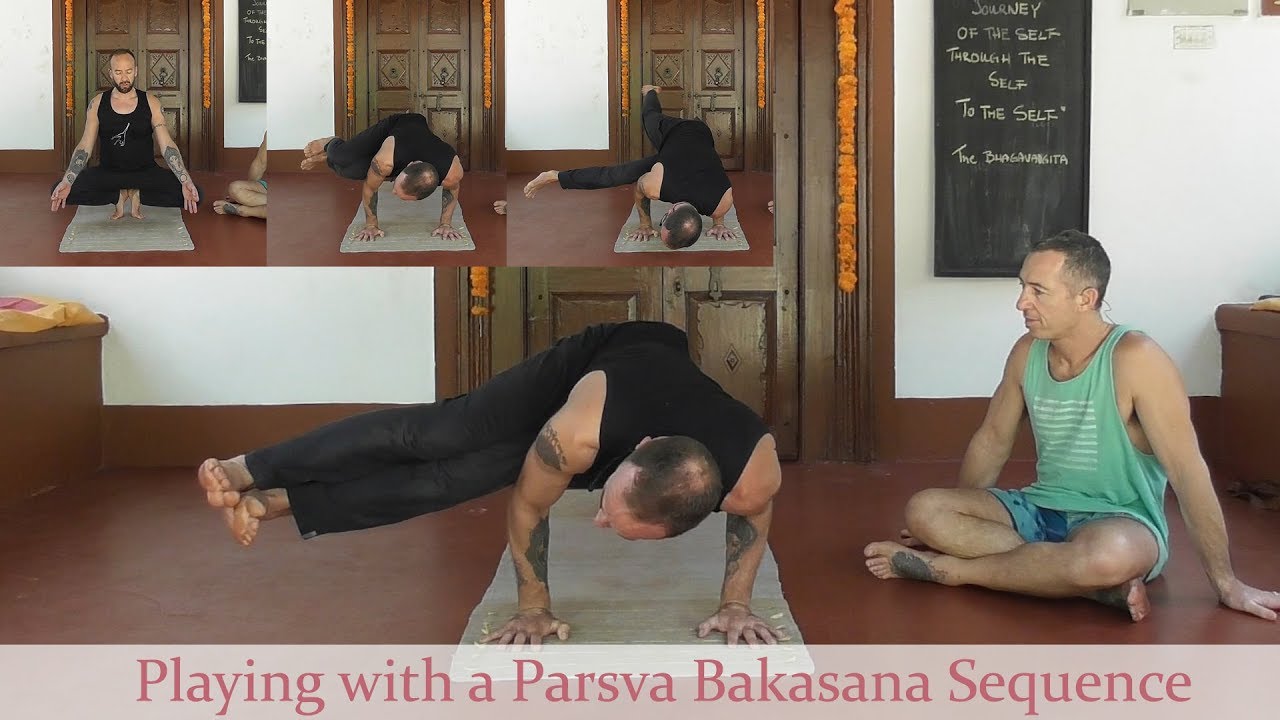 Playing With Parsva Bakasana Variations - YouTube