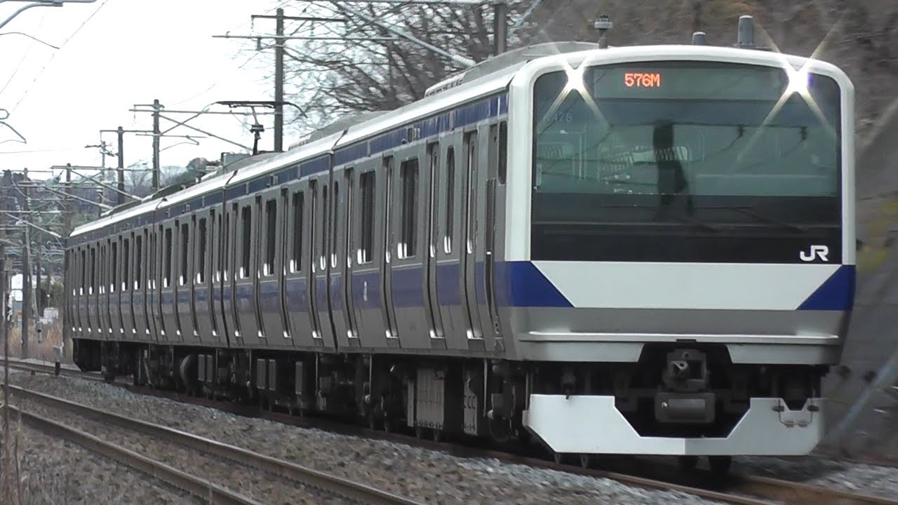 【電子警笛あり】常磐線E531系K478編成（576M 水戸行き）通過 - YouTube