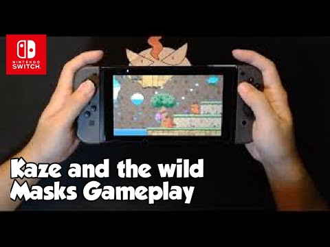Kaze and the Wild Mask Nintendo Switch Gameplay - Handheld Mode - YouTube