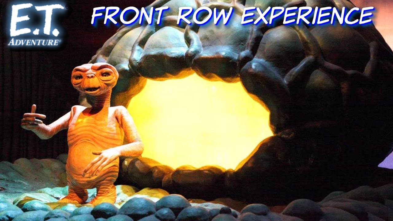ET Adventure Front Row Experience Ride POV 2019 Universal Studios ...