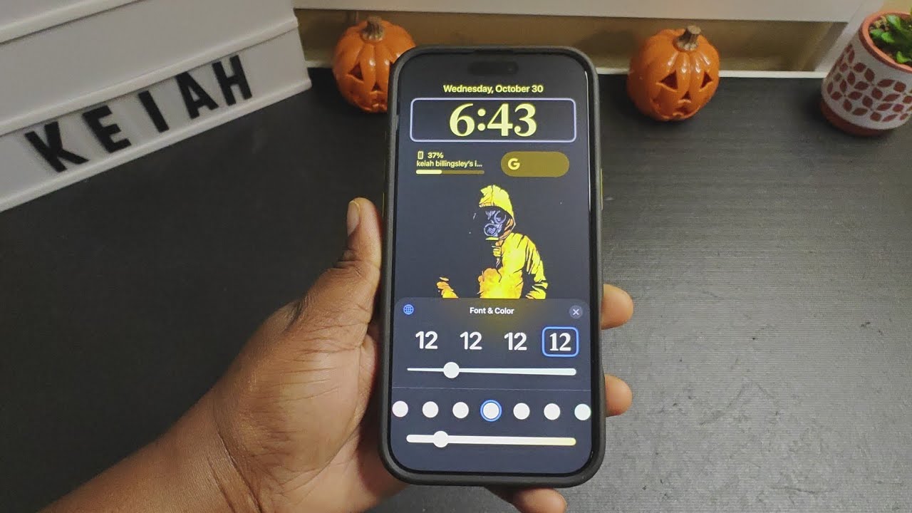iOS 18 Lock Screen: A Complete Customization Guide - YouTube
