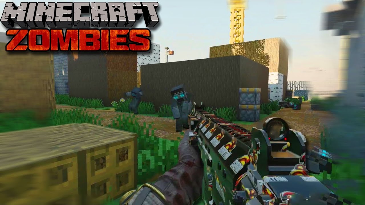 Minecraft Shipment Zombies is HECTIC (Black Ops 3 Zombies) - YouTube