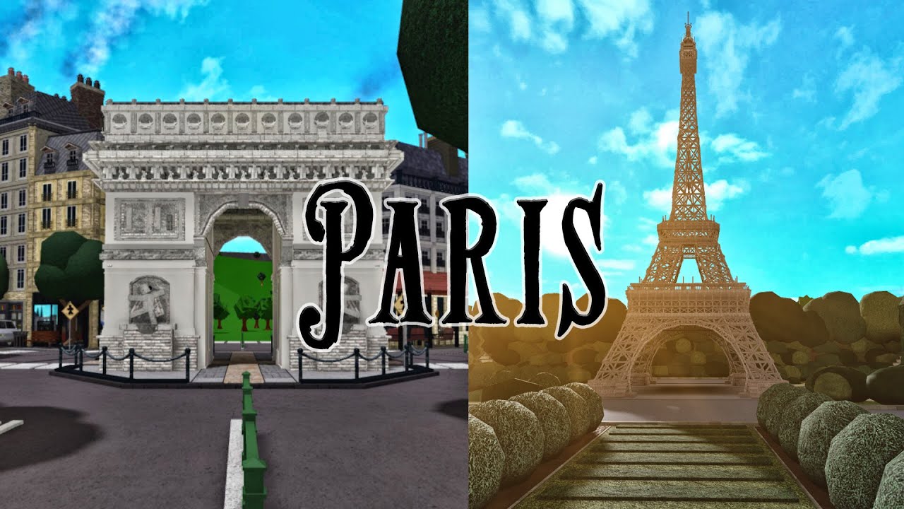 Paris Tour Bloxburg (Build by: FloatRoblox & Look_io_kas) - YouTube