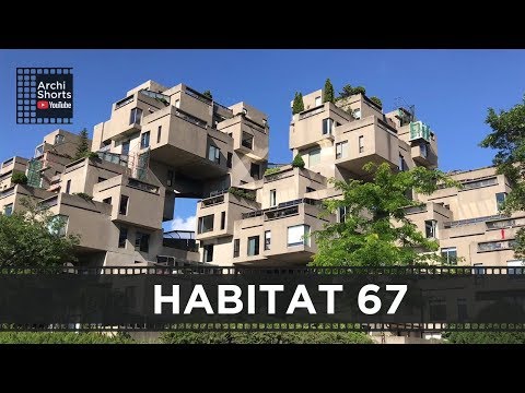 Habitat 67 - Data, Photos & Plans - WikiArquitectura