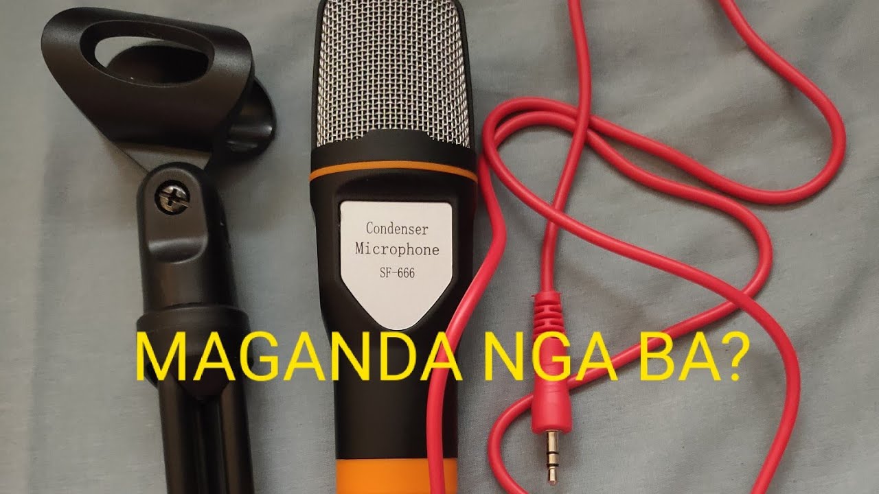 Condenser Microphone SF 666 REVIEWS | No cut and No Edited video | By ...