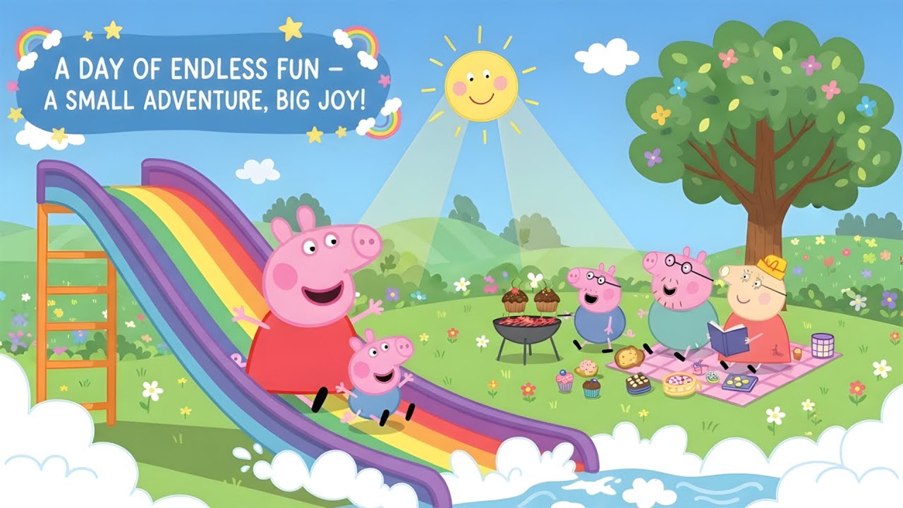 🐷🌈 PEPPA PIG A DAY OF ENDLESS FUN – A SMALL ADVENTURE, BIG JOY!🌈🐷 - YouTube