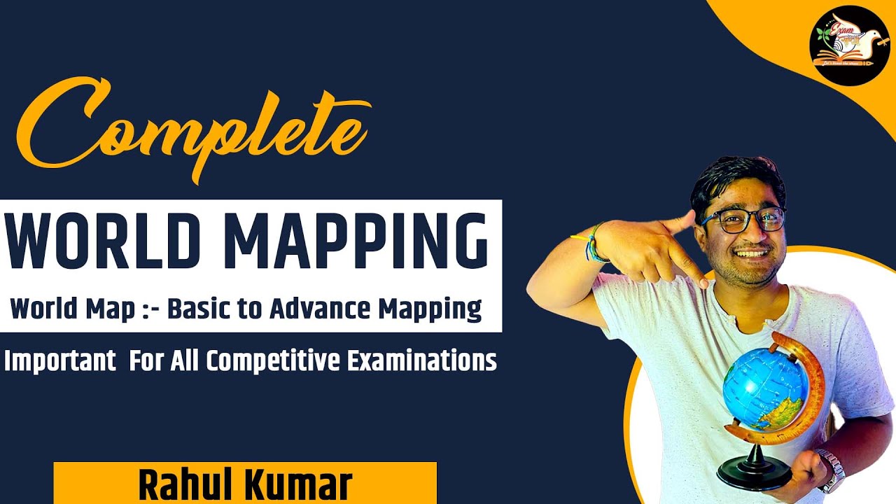 Complete World Mapping | Basic to Advance World Map (विश्व मानचित्र ...