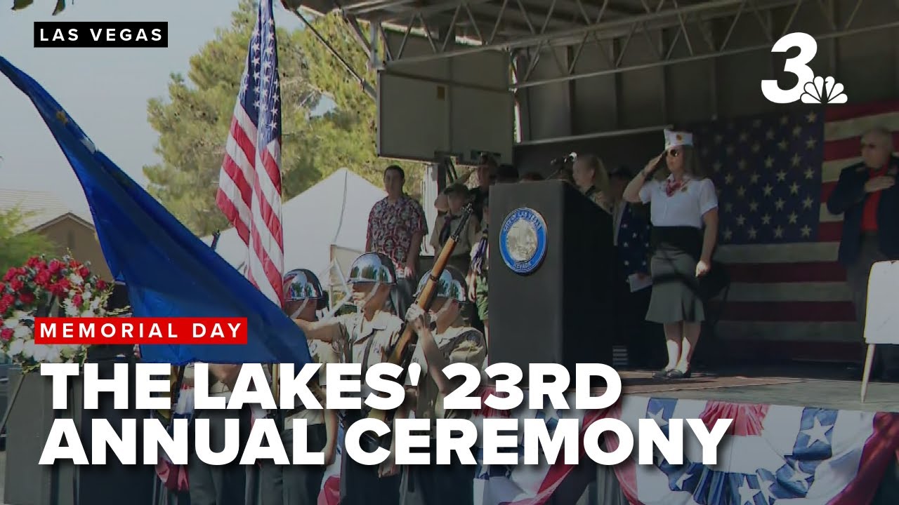23rd Annual Lakes Memorial Day Ceremony - YouTube