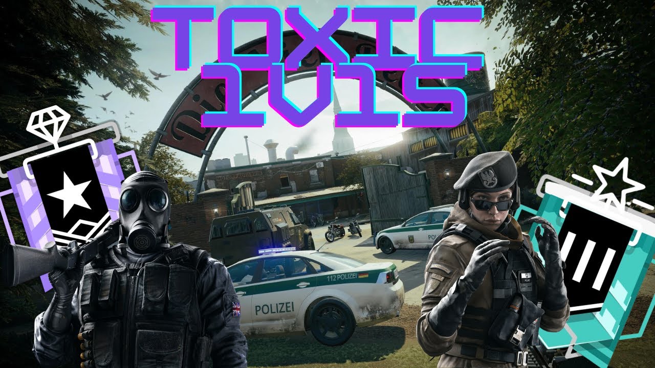 Toxic 1v1s part 2- Rainbow 6 Siege - YouTube