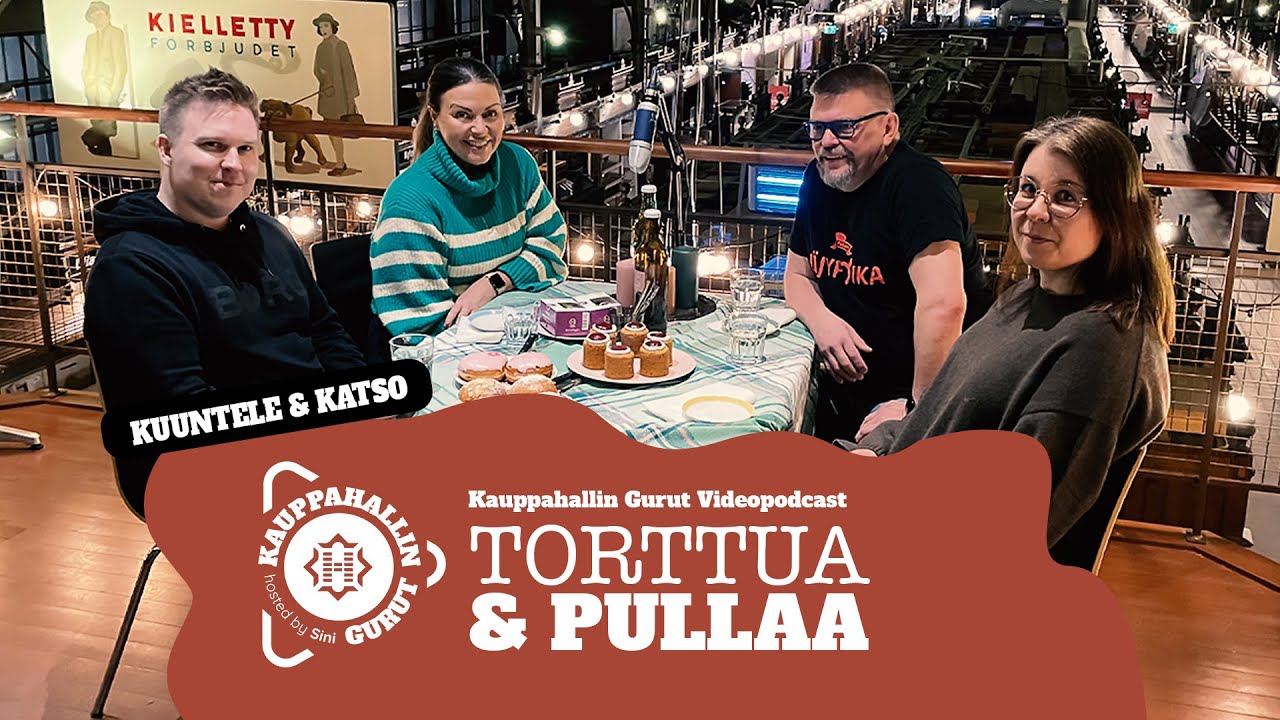 Torttua & Pullaa #1 | Kauppahallin Gurut Videopodcast | Turun ...