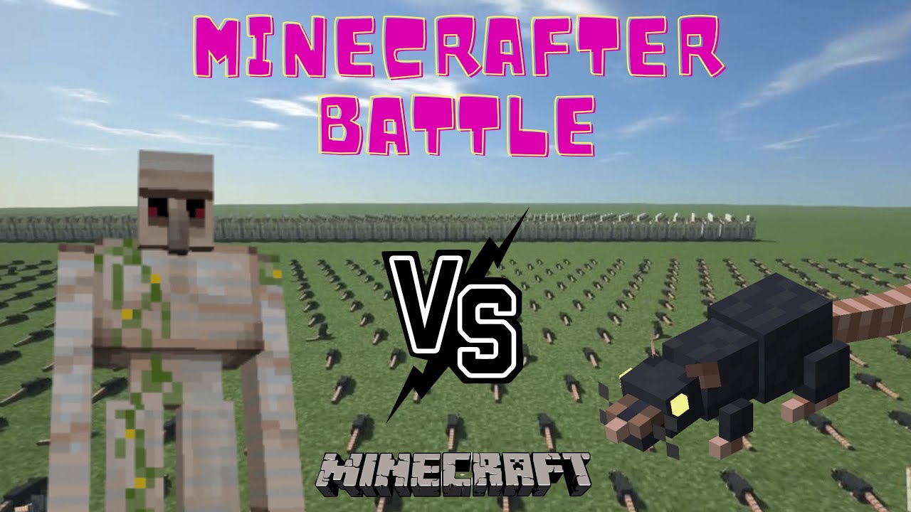 200 IRON GOLEMS VS 1000 RATS | MINECRAFT - YouTube