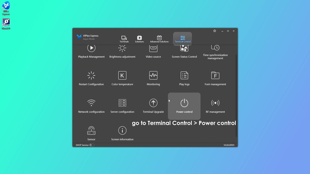 Novastar ViPlex Asynchronous Work Mode | 14 How to do Power Management - YouTube
