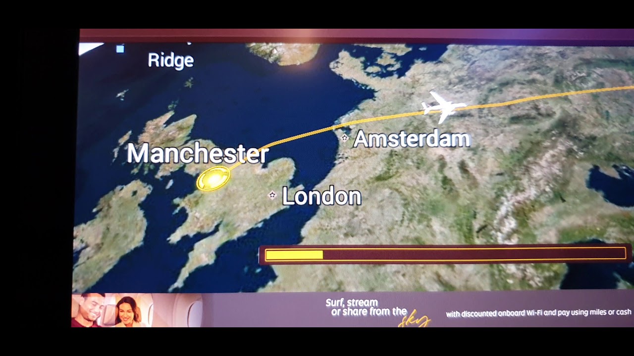 Manchester to abu Dhabi Etihad airways ey22 - YouTube