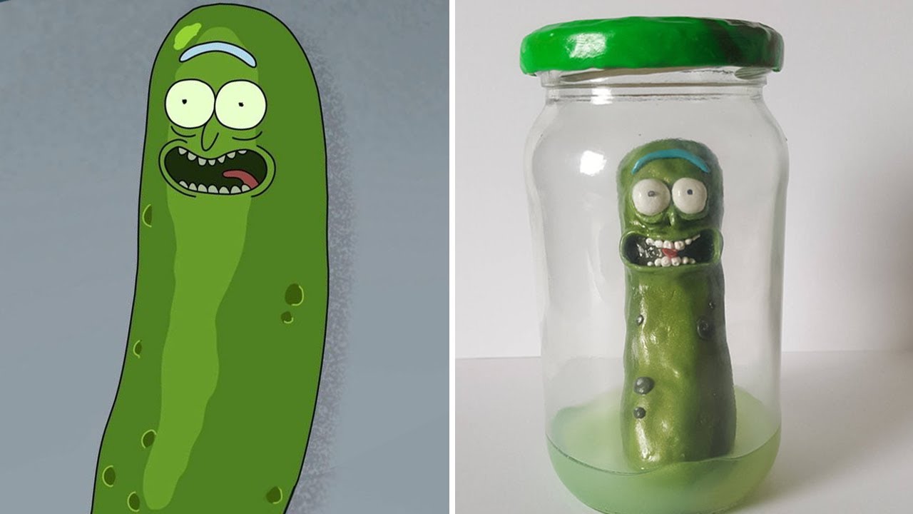 PICKLE RICK In Real Life Choose Your Favorite Design - YouTube