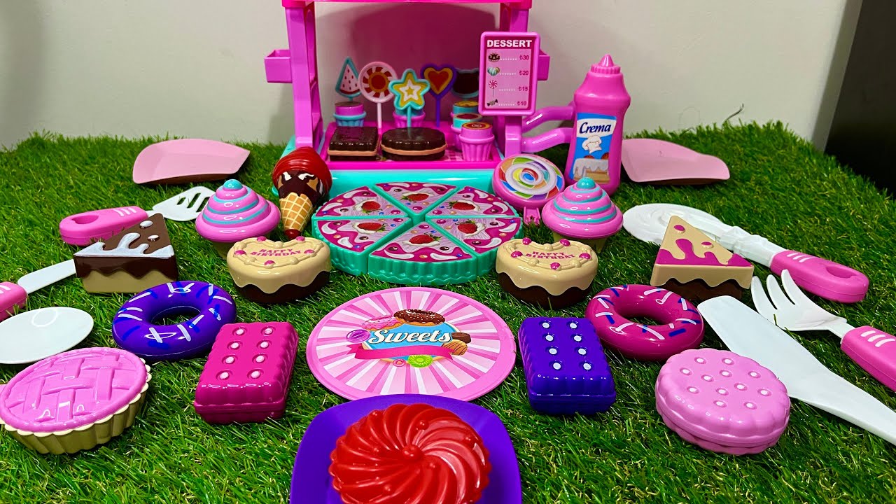Baby Alive Ice Cream Toys | Relaxing with ASMR Unboxing Sanrio Kitchen ...