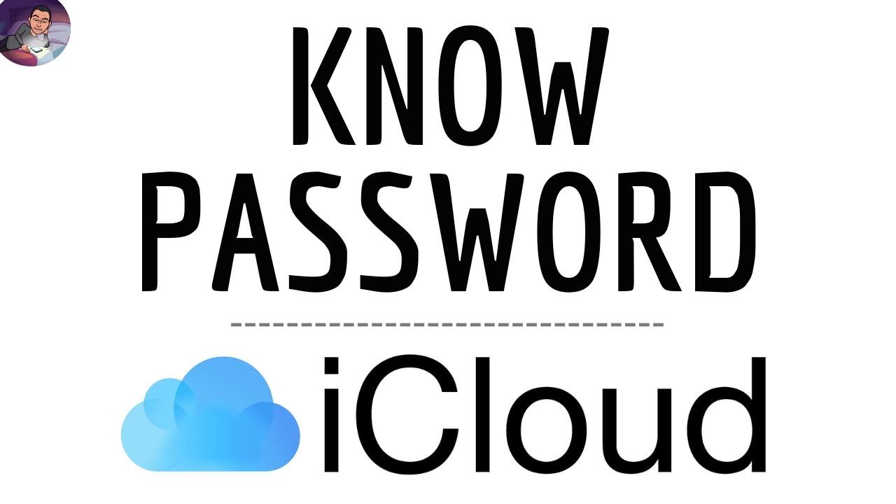 Know ICLOUD PASSWORD, where can I VIEW my Icloud SAVED password ( Web ...