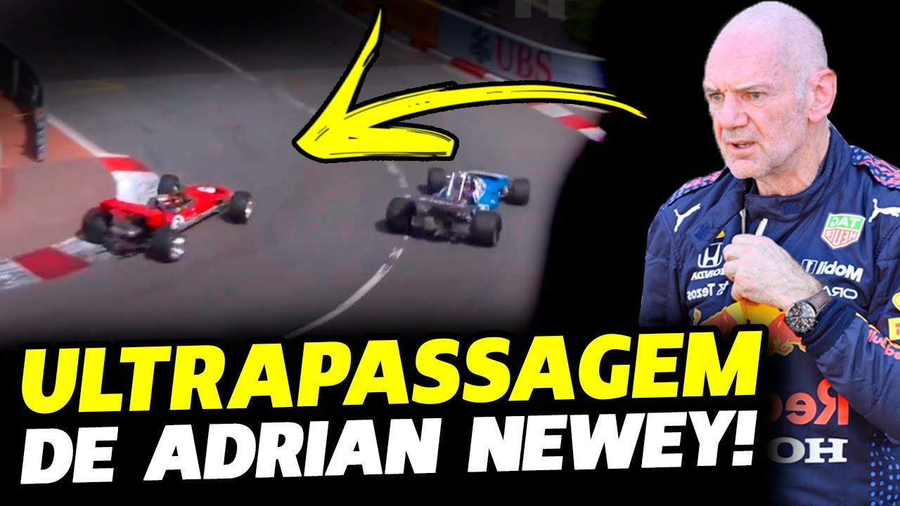 Vídeo: ADRIAN NEWEY HABILIDOSO FAZ BELA ULTRAPASSAGEM NO GP DE MÔNACO ...