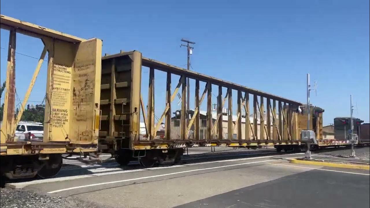 UP 8734 manifest eastbound going through Salida,California - YouTube