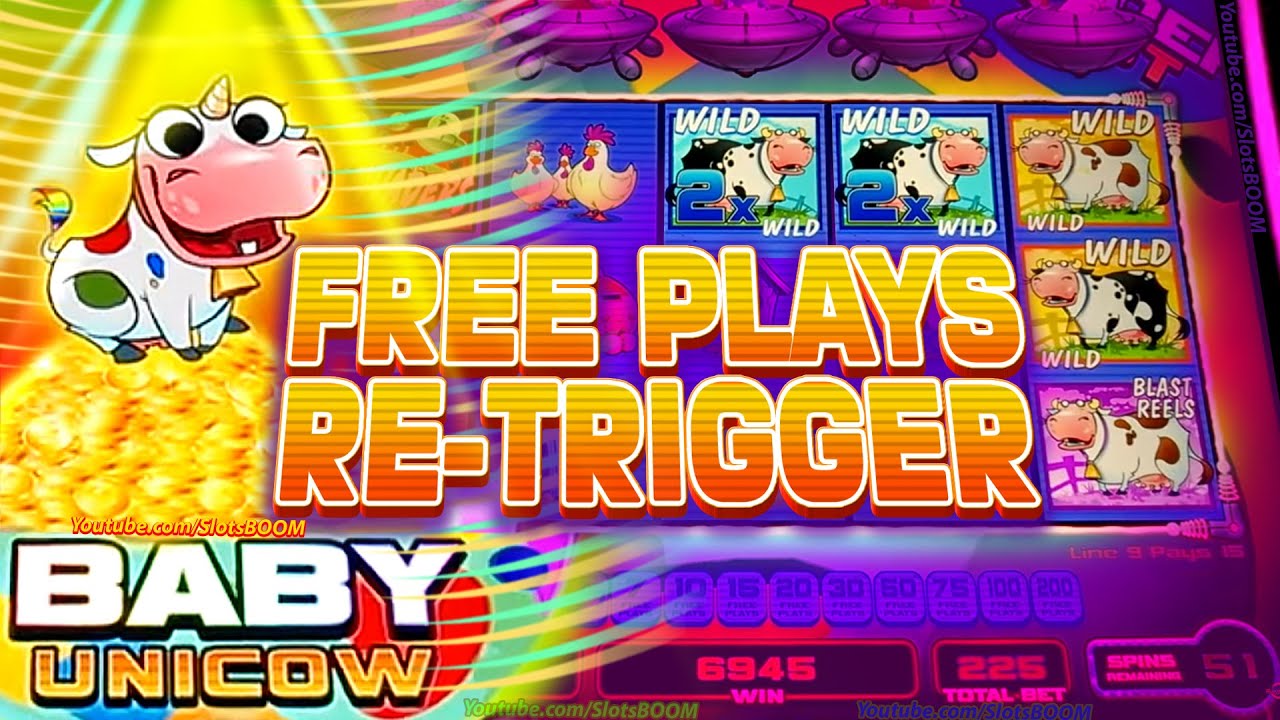 BABY UNICOW !!! RE-TRIGGERS! LIVE BONUS Journey to the Planet Moolah ...