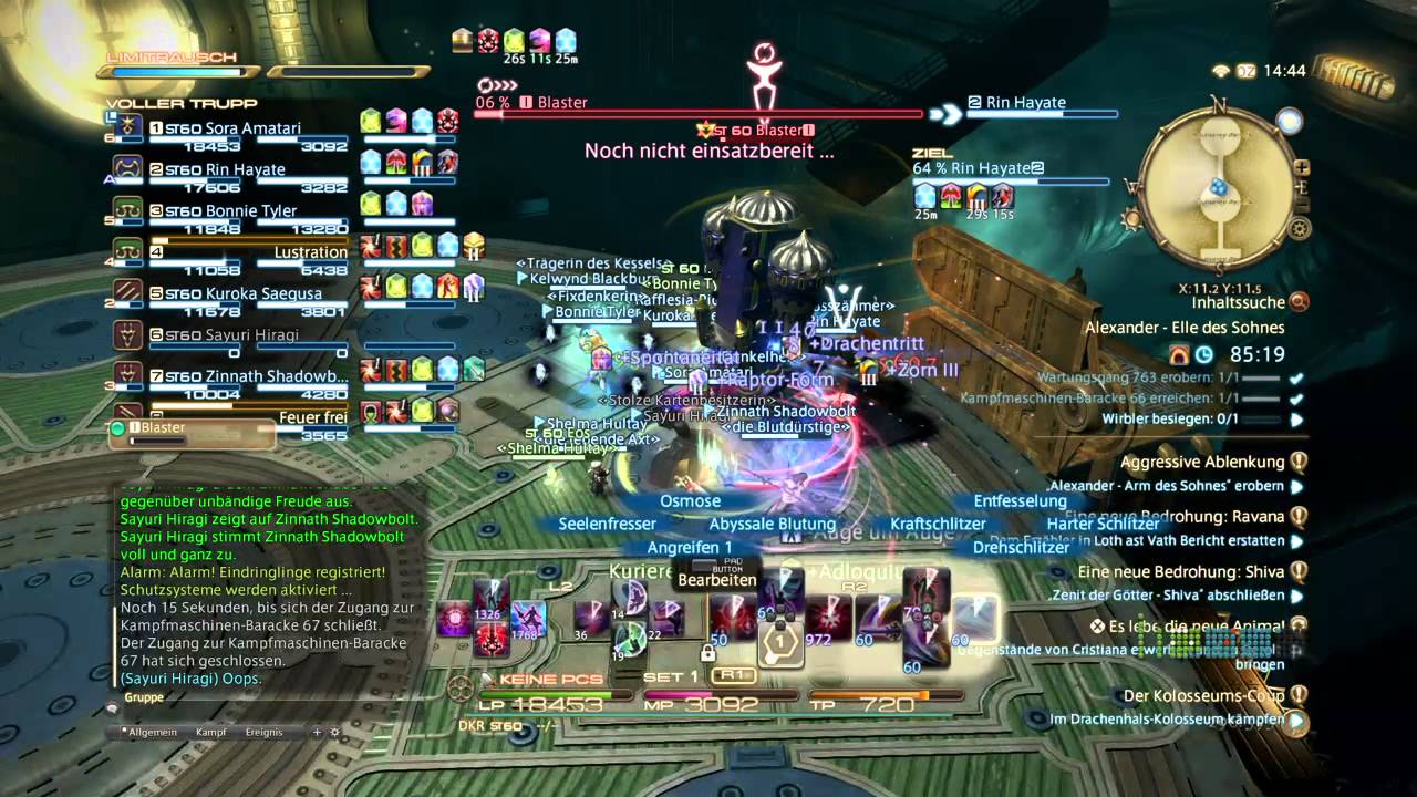 FINAL FANTASY XIV Alexander - Elle des Sohnes (Guide in der ...