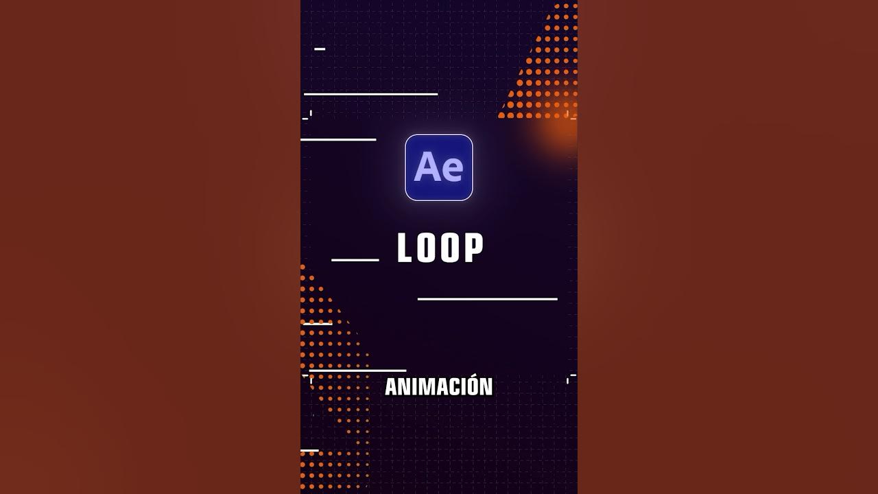 Cómo Crear un LOOP Infinito en After Effects! #aftereffects - YouTube