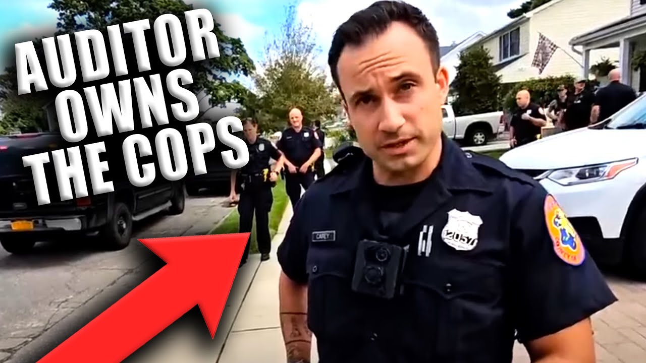 "Psycho" Police Commissioner Gets Exposed By Constitutional Auditor ...