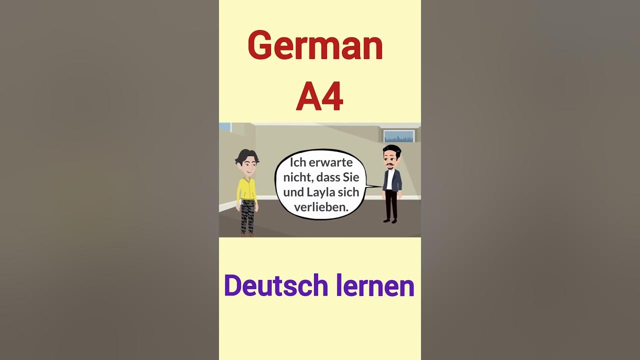 Deutsch lernen | deutsch verstehen | german speaking lessons - YouTube