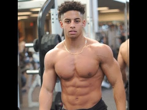 Cute Michael Smith 20 y/o Natural Physique||Posing with workout|| - YouTube