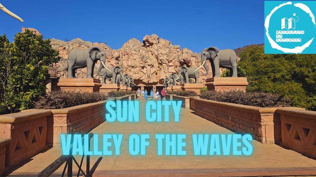 Sun City Resort - Valley of the Waves - Walking tour - YouTube