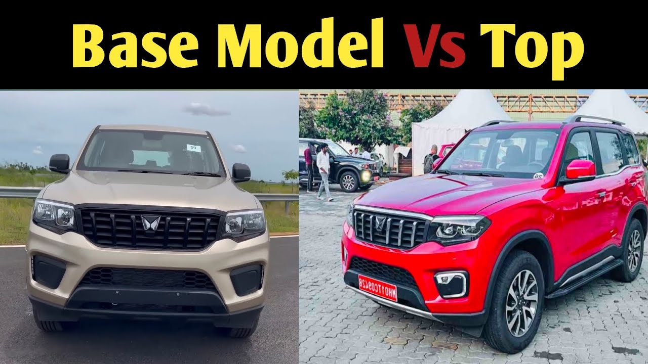 Scorpio N base Model Z2 Vs Top model | Scorpio base Model | Scorpio N ...