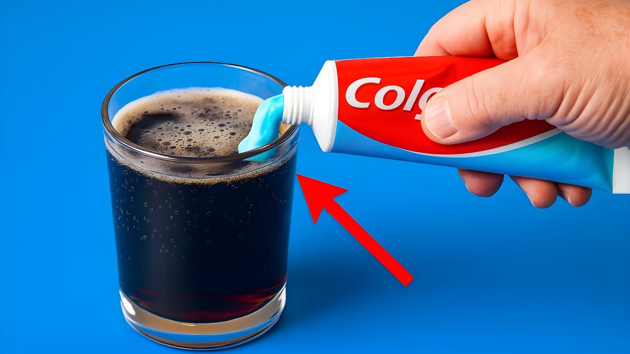 Millions Are Mixing Toothpaste with Coke — You Won’t Believe WHY! - YouTube