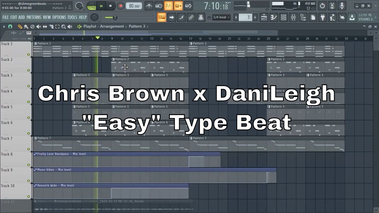 How to Make a Chris Brown x DaniLeigh "Easy" Type Beat [FL Studio 20 ...