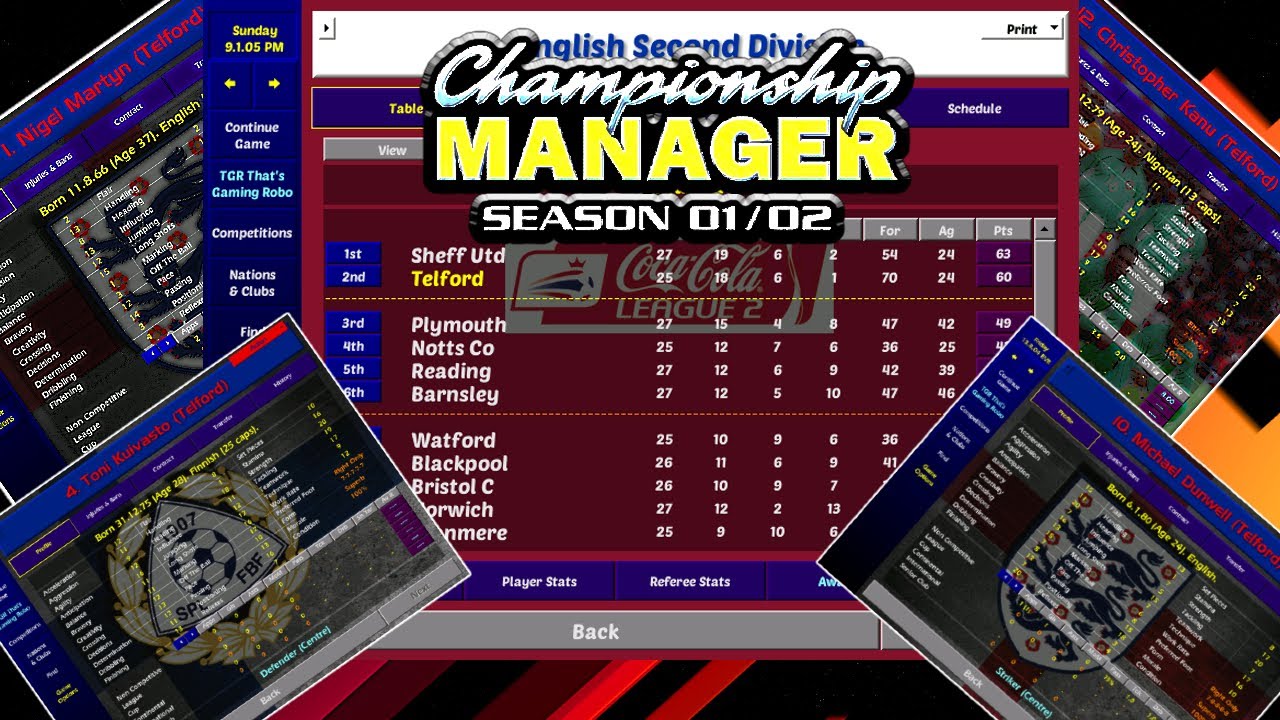CHAMPIONSHIP MANAGER 01/02 | LETS PLAY CM 0102 - YouTube